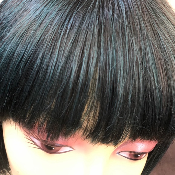 Accessories | Evergreen Green Bob Short Bob Wig | Poshmark